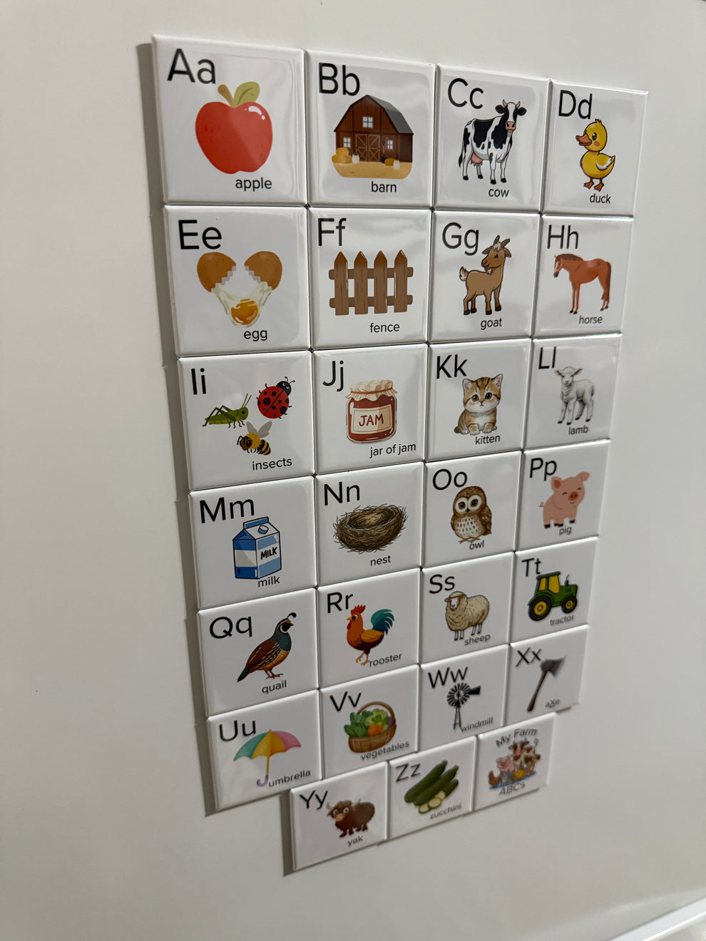 Farm Alphabet Magnet Set – Meyer Studio Co